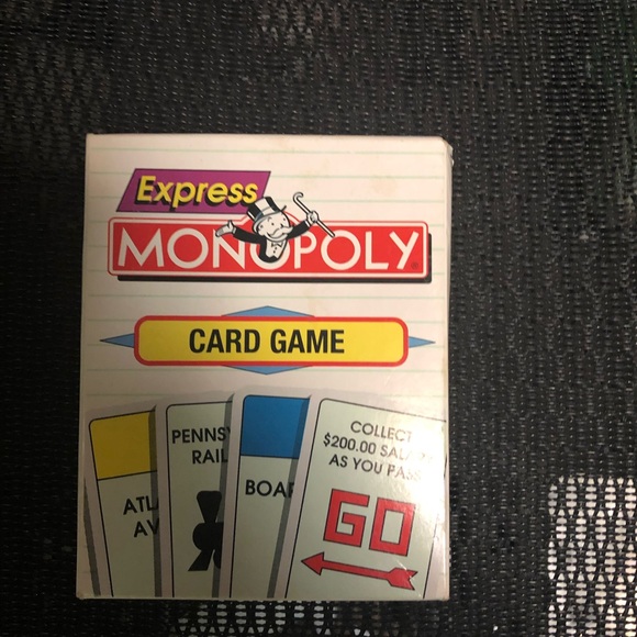 Parker Brothers | Toys | 993 Monopoly Express Card Game Mint 521 3 Or ...